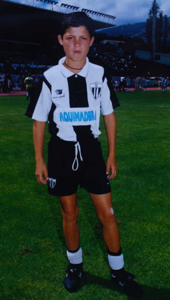Ronaldo's Childhood Captured in Rare Photos by HollywoodNuts ...