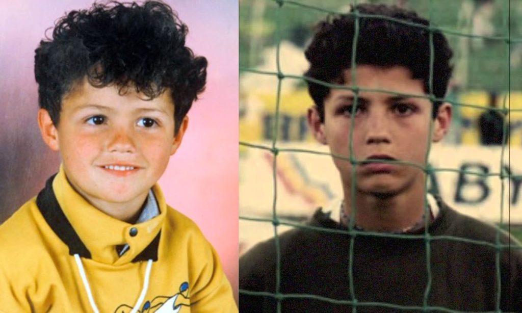 Ronaldo's Childhood Captured in Rare Photos by HollywoodNuts ...
